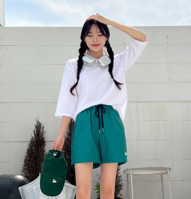 데일리브 여름휴가 커플룩 남녀공용 말리부 바캉스 비치웨어 수영복 반바지 KD1093 위시버킷