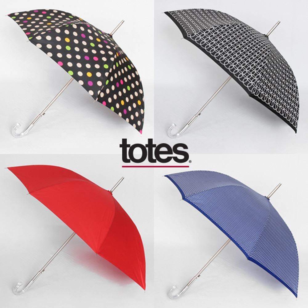 토스 totes 토스우산 A279 크리스탈 핸들 자동 장우산 위시버킷
