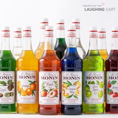 모닌 MONIN 러핑카트 모닌 시럽 1000ml 700ml 45종 모음 바닐라 카라멜 헤이즐넛 블루큐라소 핑크자몽