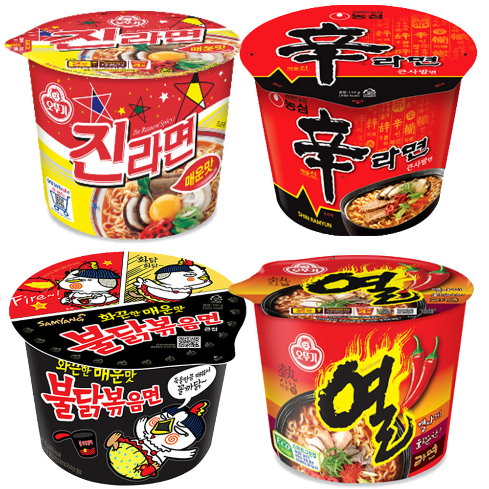 오뚜기 오뚜기 진라면 신라면 불닭볶음면 열라면 12개 컵라면 큰컵 한박스 원산지 국산 경기도 평택시 위시버킷