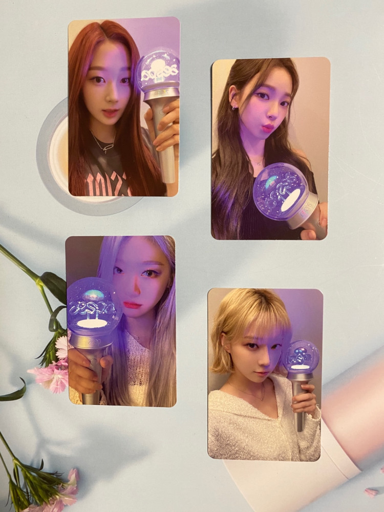 에스파 에스파 aespa 응원봉 미공포 특전 포토카드 카리나 윈터 지젤 닝닝 포카 위시버킷