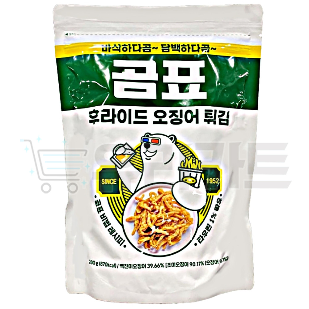 곰표 곰표 후라이드 오징어 튀김 200g 맥주 안주 코스트코 위시버킷