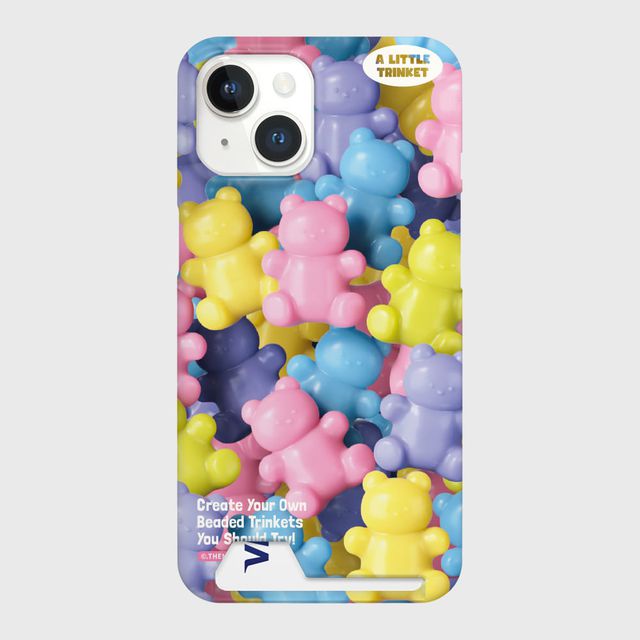 더나인몰 beads gummy pattern 카드수납 폰케이스 아이폰케이스 카드케이스 폰케이스 갤럭시케이스 아이폰15 14