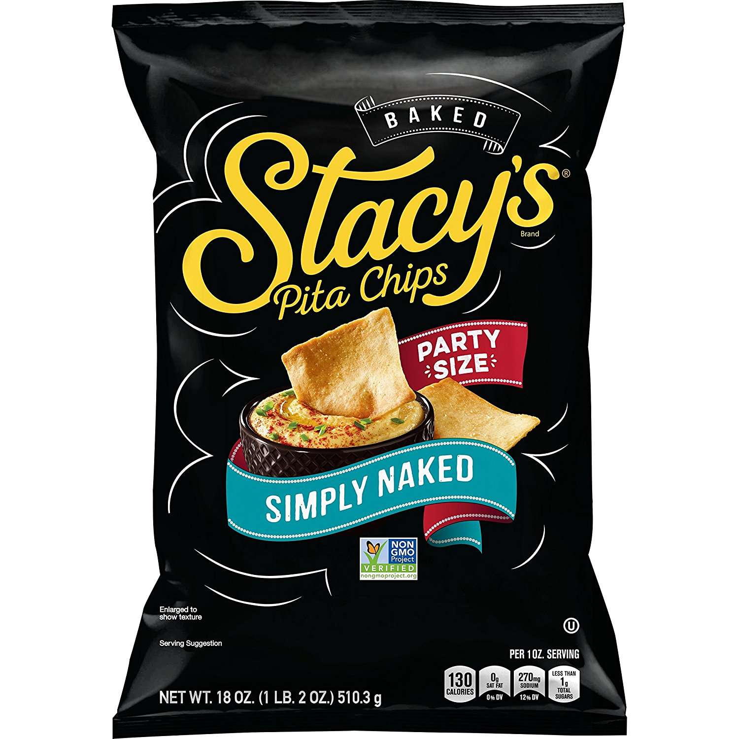 스테이시스 Stacy s Pita Chips Simply Naked Party Size 18 oz 위시버킷