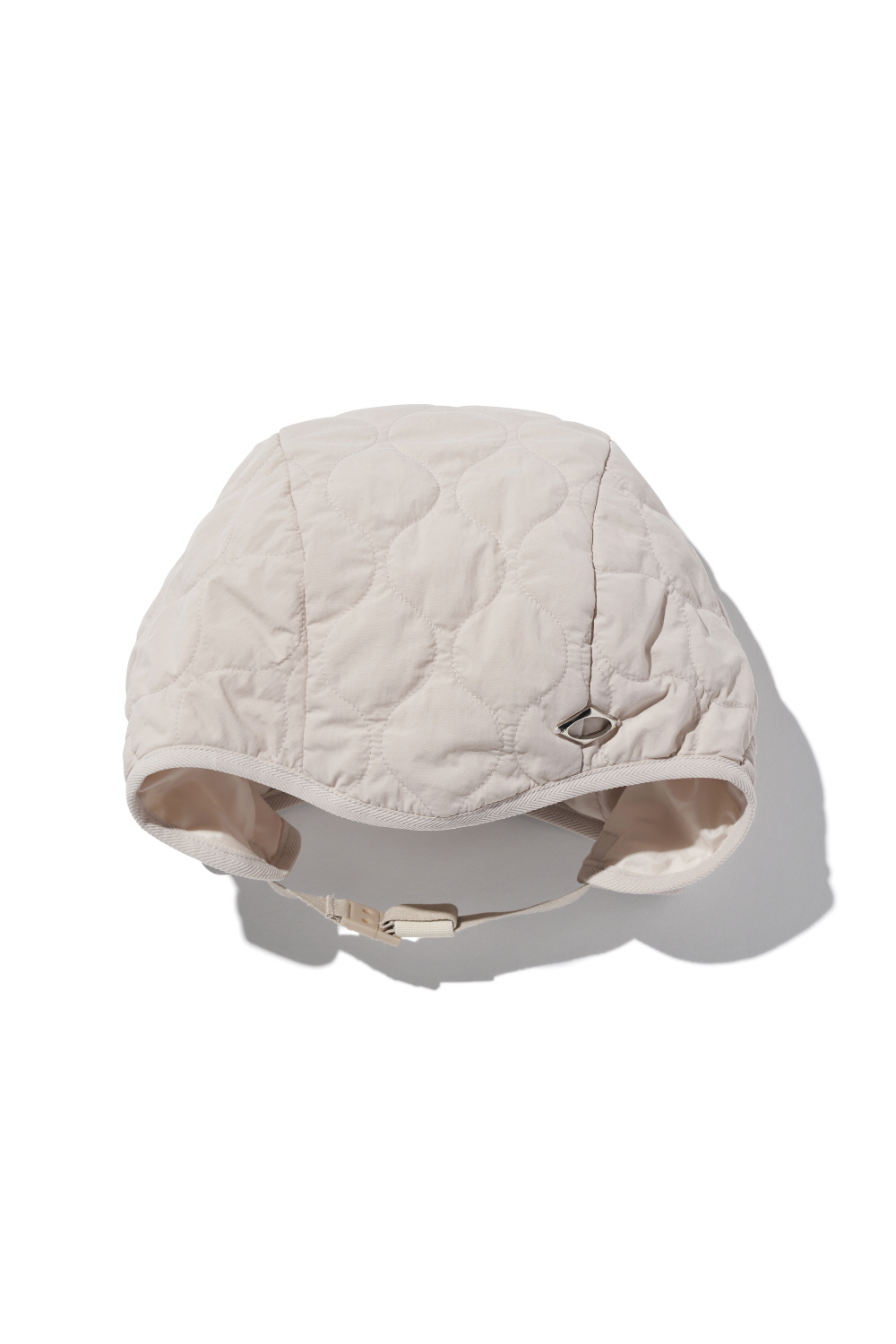 미스치프 예약발송 QUILTED PUFFER HAT IVORY 위시버킷