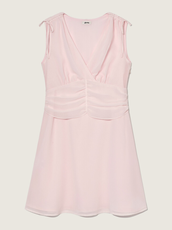 글로니 LINA SHIRRING DRESS PINK 위시버킷