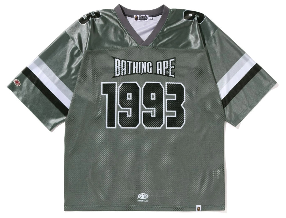 A BATHING APE (베이프정품) BAPE FOOTBALL JERSEY - 위시버킷