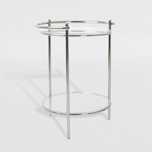 꾸보 Unic Table (Silver Frame) - 위시버킷