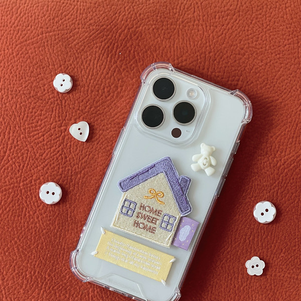 라벨랜드 [ORDER MADE] Sweet Home Label Case (Violet) - 위시버킷