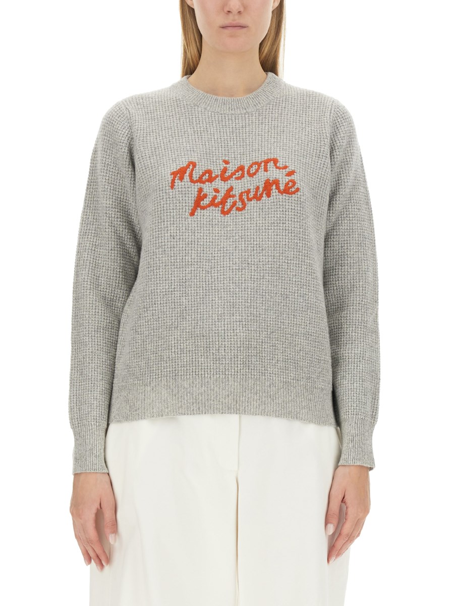 메종 키츠네 MAGLIA CON LOGO - 위시버킷