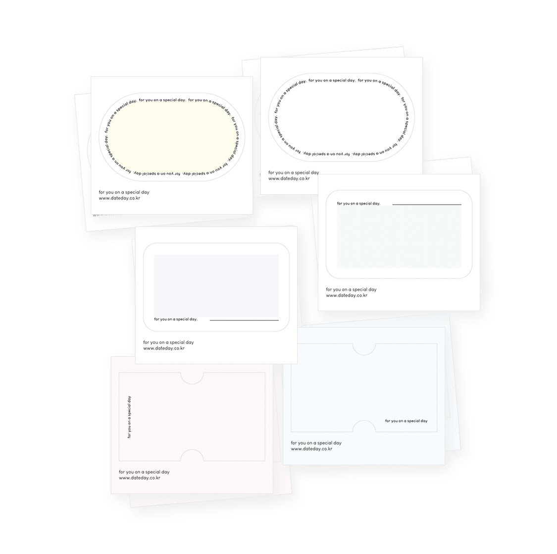 데이트데이 Sticker pack - Signature label - 위시버킷