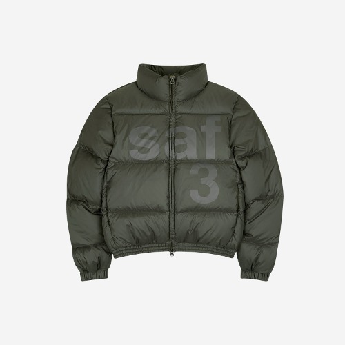 사파리스팟 1/2 BASIC SAFARI DOWN JACKET (KHAKI) - 위시버킷