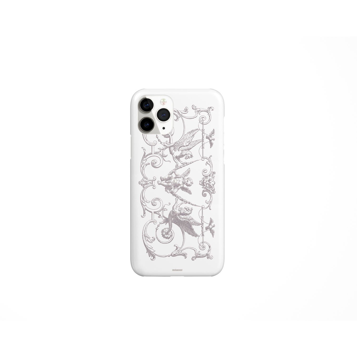 엘루넌트 ENLUNANT | For My Angel Phone Case _ White [Glossy Hard/Glossy ...