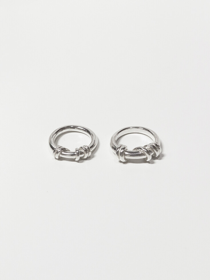 빈움 VINOOM rough twist ring S - 위시버킷