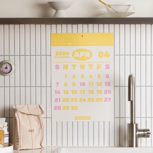 THE MIDDLE STUDIO 마이오디너리데이즈 2024 벽걸이형 달력 - 위시버킷