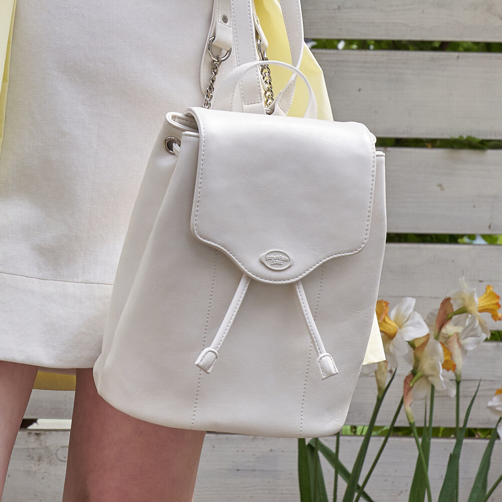 썸웨어버터 [somewherebutter] (limited)fle backpack - ivory - 위시버킷