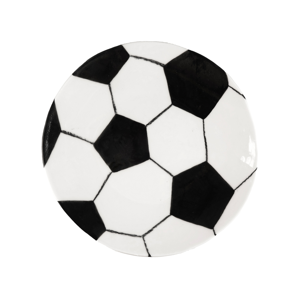 페어쉬림프세라믹 FOOTBALL PLATE [L] - 위시버킷