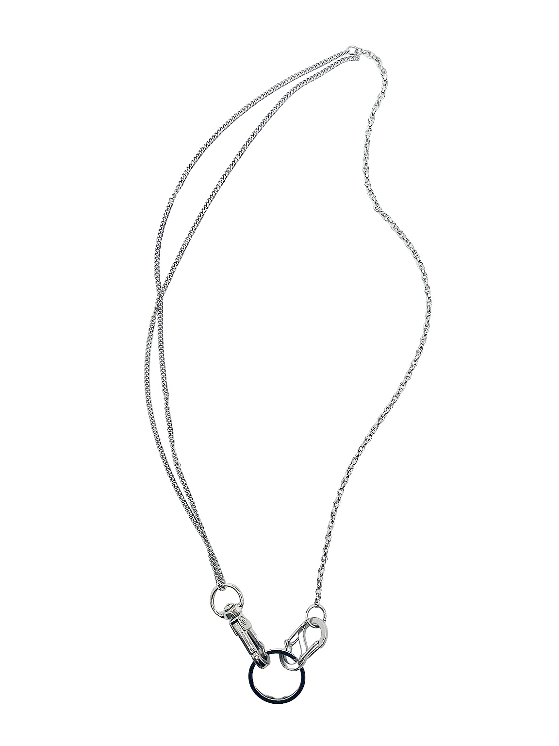 악시 스튜디오 Natural ring chain necklace - 위시버킷