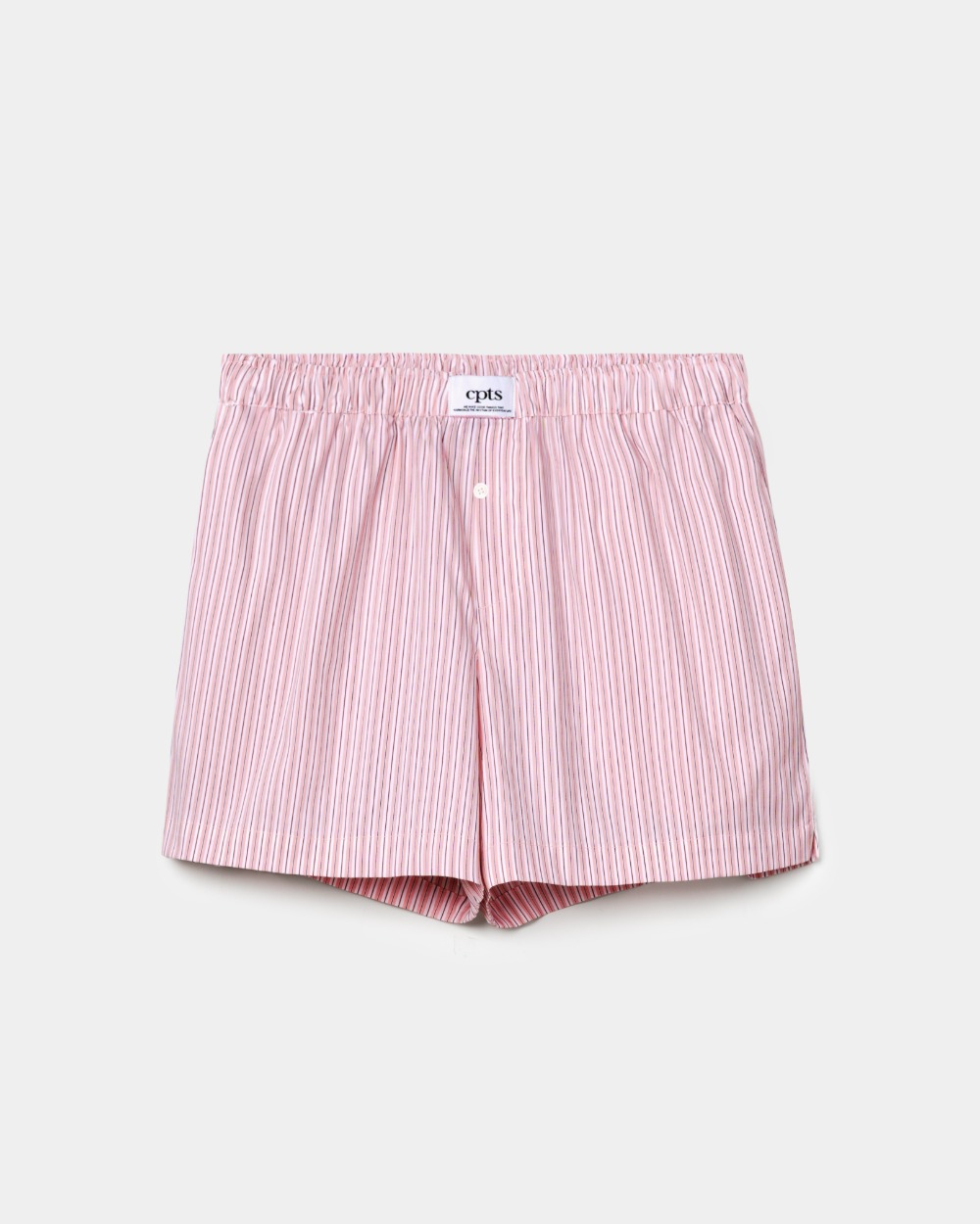 씨피티에스 UNISEX LABEL TRUNK SHORTS_PINK - 위시버킷