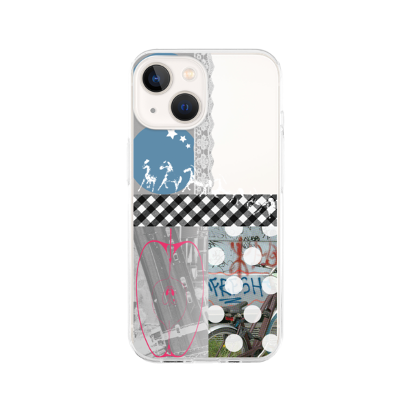 아크아카이브 Collage phone case - [Effy] - 위시버킷