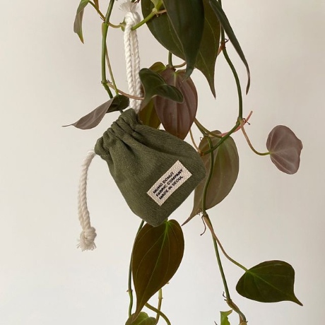 무노도넛 1300K 무노도넛 AIRPODS POUCH(Khaki) - 위시버킷