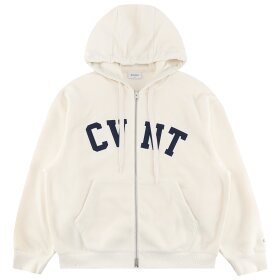 커버낫 커버낫 웜온 CVNT 플리스 후드집업 CO2504JK13IV - 위시버킷