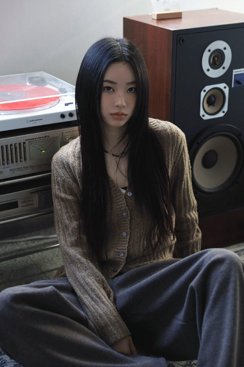 컬러인아이디 [MD PICK] 소프트 버튼 가디건 - 위시버킷