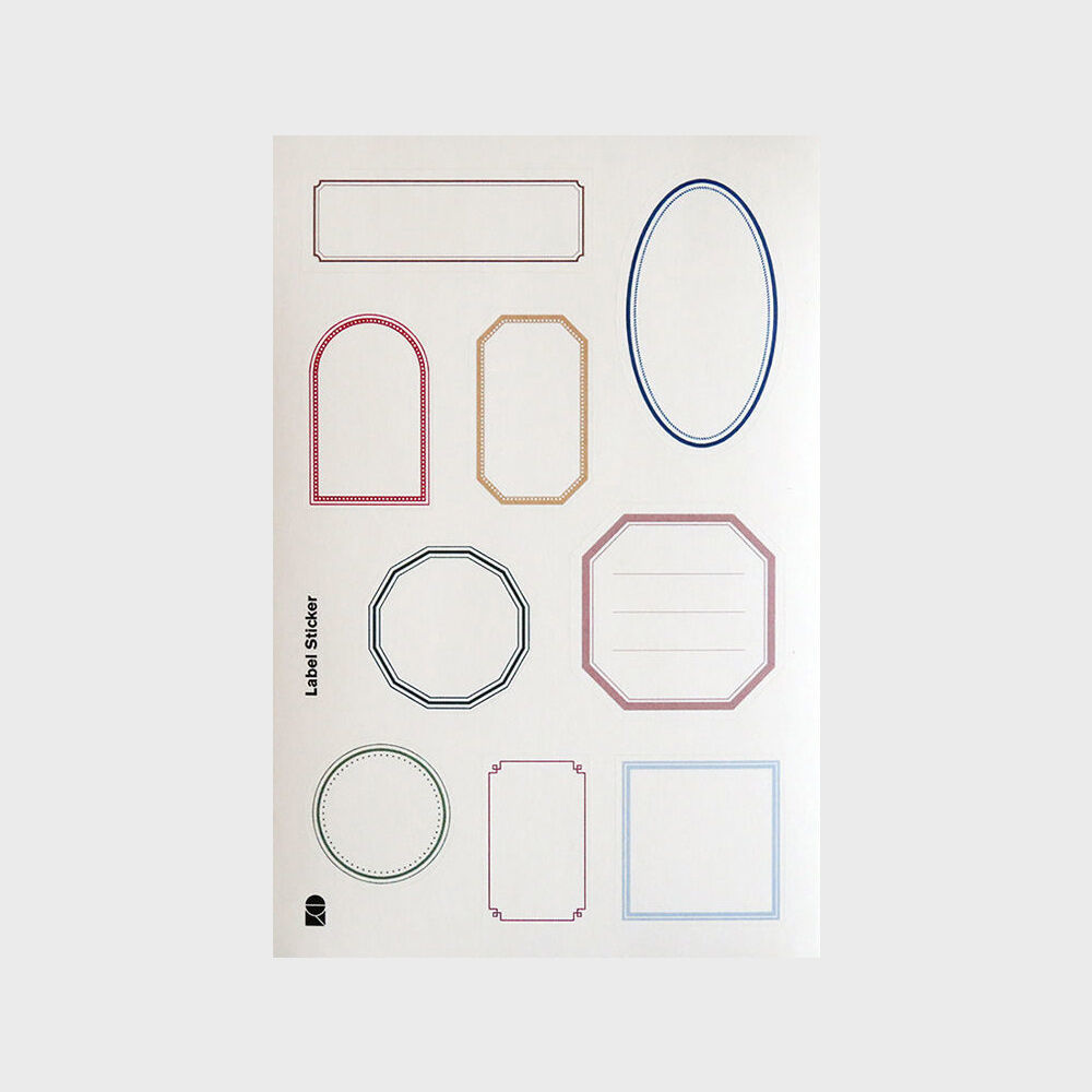 백상점 Label Sticker - 위시버킷