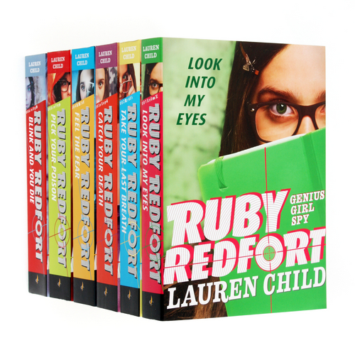 로렌 차일드 Ruby Redfort 페이퍼백 6종 세트 - 위시버킷