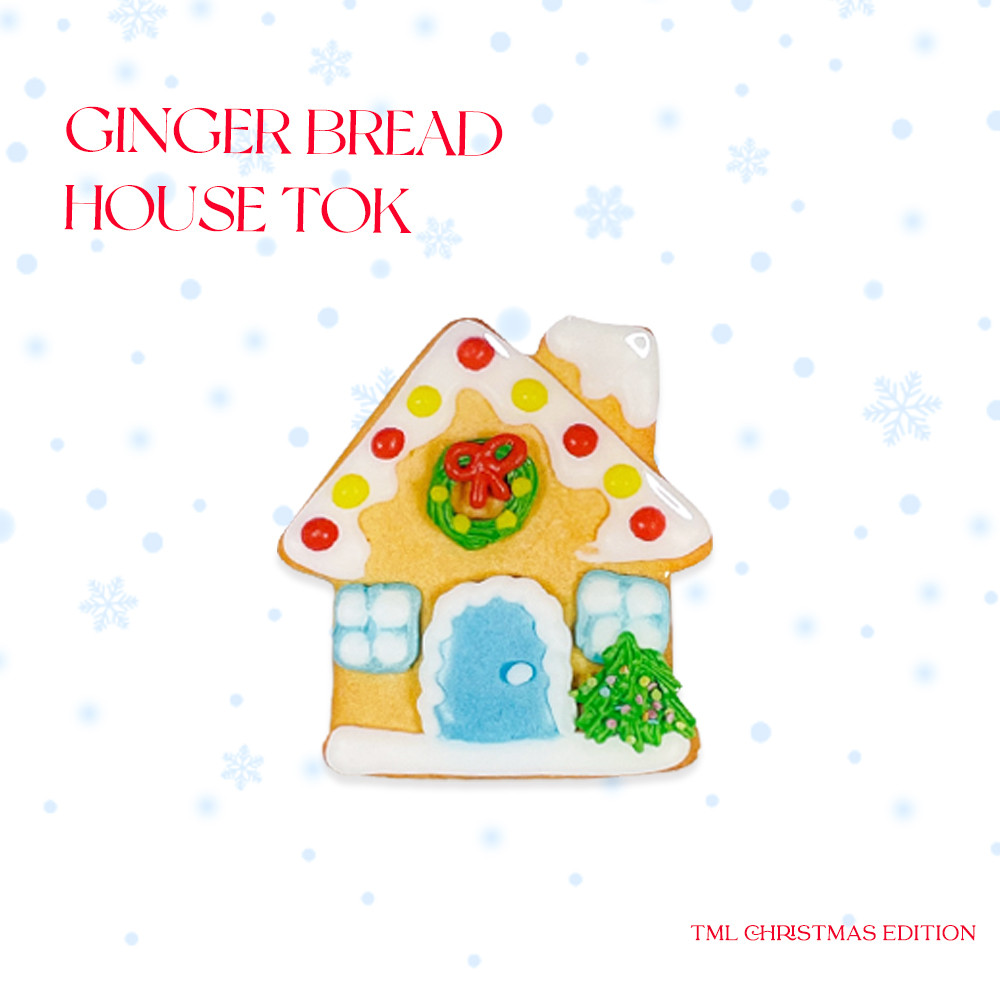 티엠엘 [TML] GINGER BREAD HOUSE TOK ( 진저브레드 그립톡, 에폭시 그립톡) - 위시버킷
