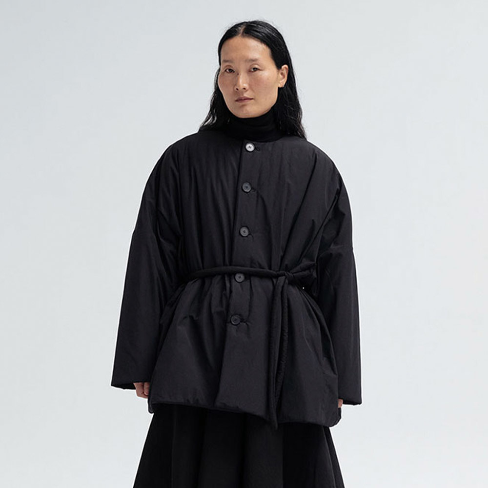 엘에프엠 PADDED REVERSIBLE HALF JACKET (Black) - 위시버킷