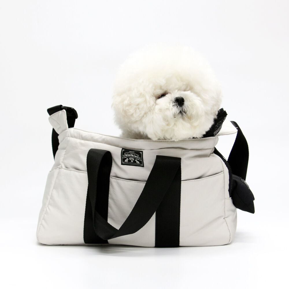 키니키니 KINIKINI SIGNATURE SLING BAG-IVORY(슬링백) - 위시버킷