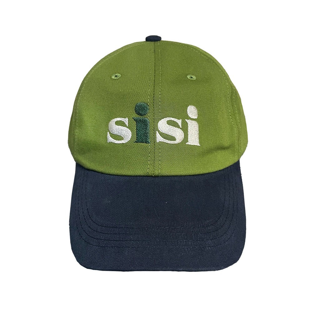 시시 sisi classic logo ball cap(green) - 위시버킷