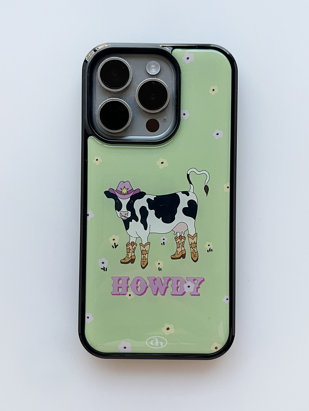 어거스트 하모니 Cowdy Epoxy iPhone Case - 위시버킷