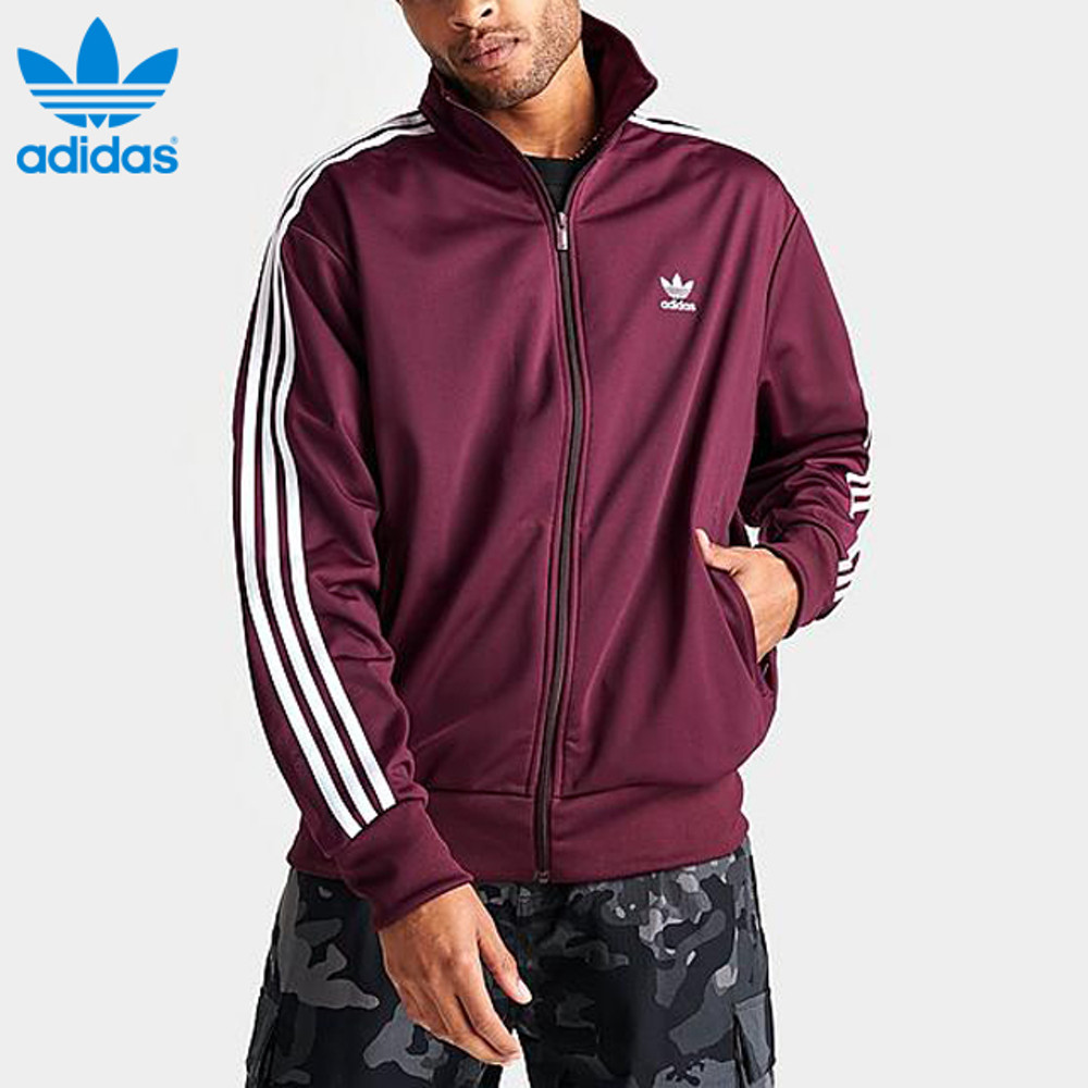 아디다스 아디다스 오리지날 클래식 파이어버드 져지 트랙 자켓 블루 버건디 IN4683 - 위시버킷