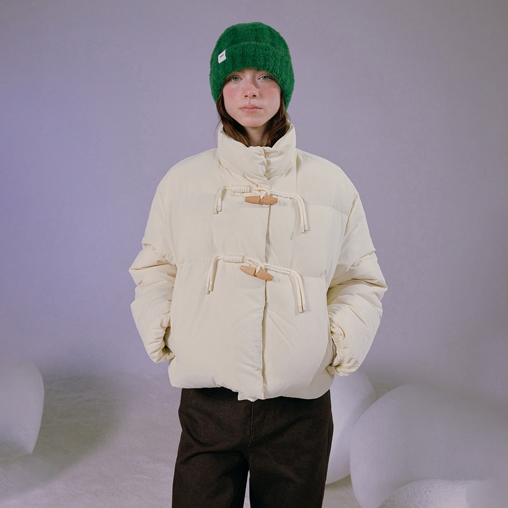 레이브 Duffle Duck Down Padding in Cream VP3WM421-9A - 위시버킷