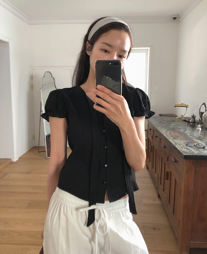 메이비베이비 메이비베이비 Preena Blouse (2colors) (예약주문 5/20이후 순차발송) - 위시버킷