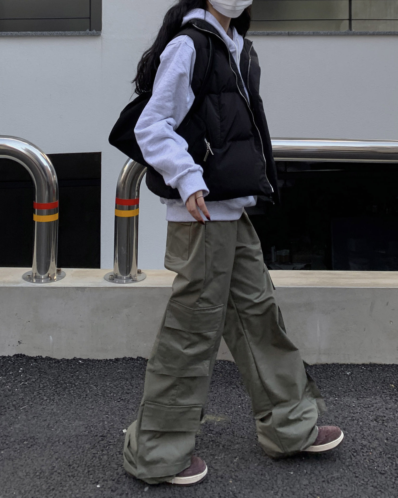 하몽마켓 Pocket pointed pants - 위시버킷