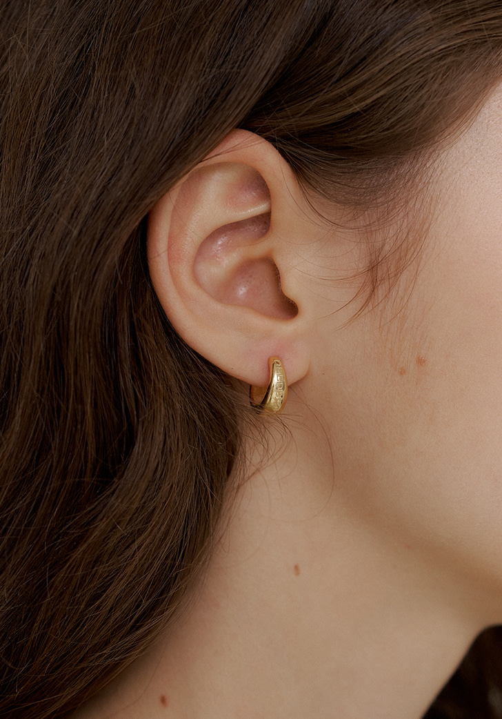 딥브로우 basic bold earring (Silver 925) - 위시버킷