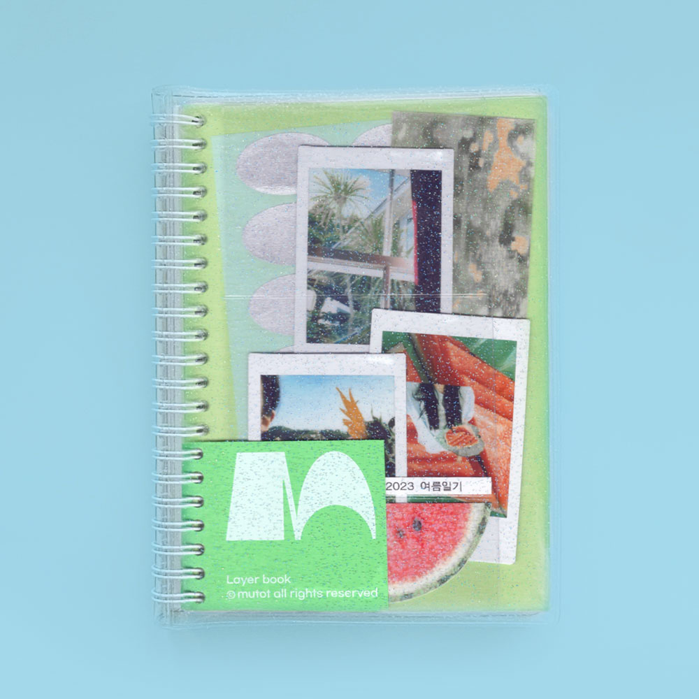 무톳 Layer Book★light green - 위시버킷