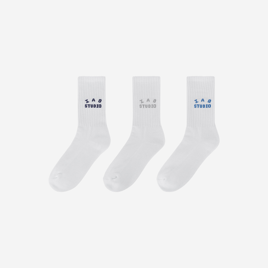 IAB 스튜디오 IAB Studio Socks White Set - 위시버킷