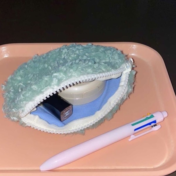 로스모어 Ugly fluffy pouch _ 4colors - 위시버킷