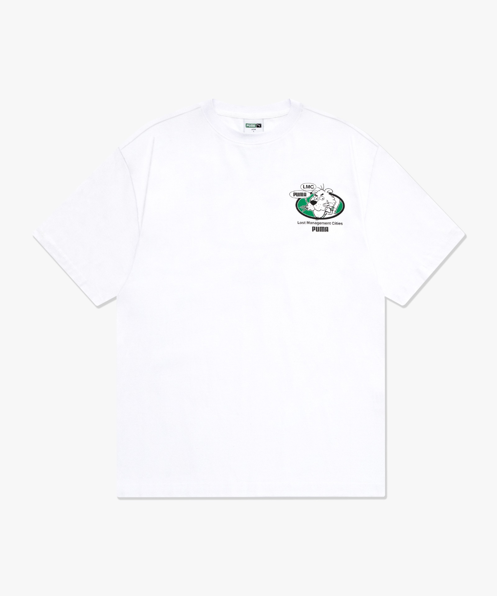 엘엠씨 PUMA X LMC SMALL LOGO TEE white - 위시버킷