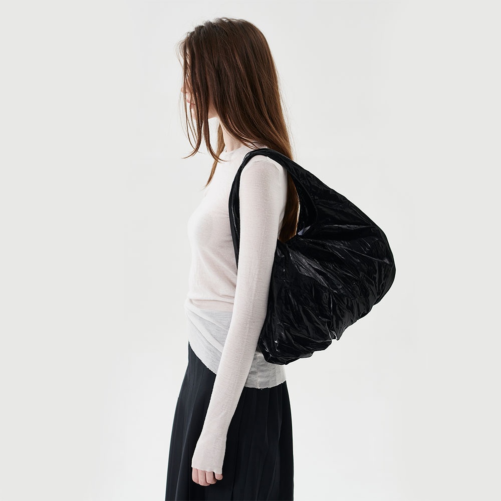 오타이 Rustling shoulder bag [Pearl black] - 위시버킷