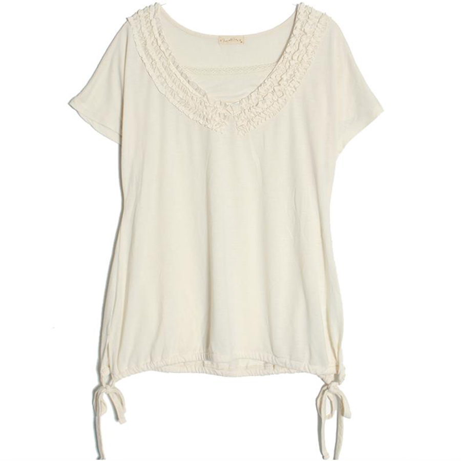 오리엔트드레스 frill tee - 위시버킷