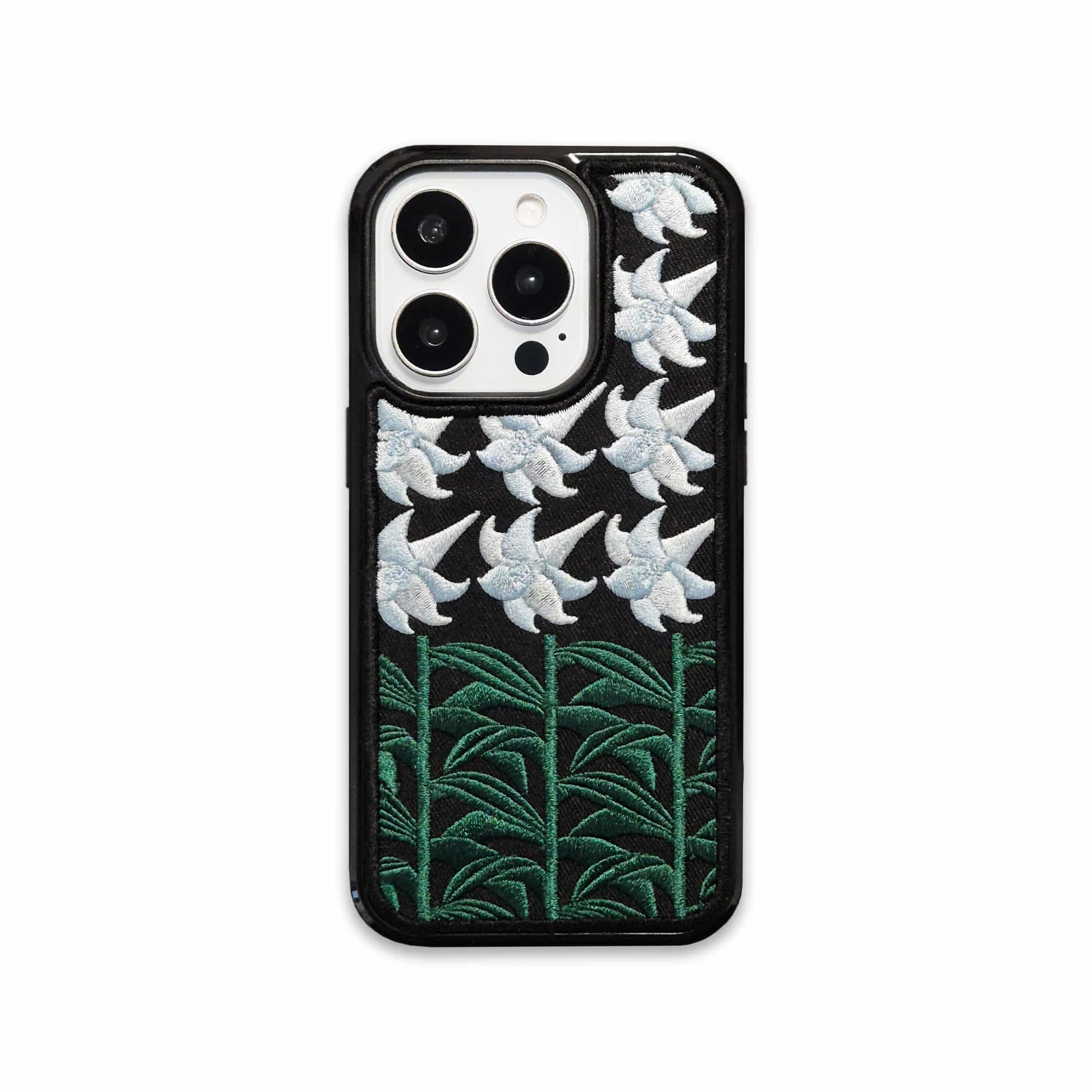 테라헤르츠 TEXTILE PHONE CASE [LILY] - 위시버킷