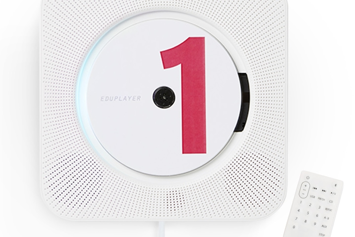 에듀플레이어 EA10 벽걸이 CD플레이어/FM라디오/블루투스 - 위시버킷