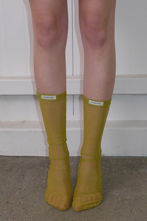 오버듀플레어 MESH SOCKS_OLIVE - 위시버킷