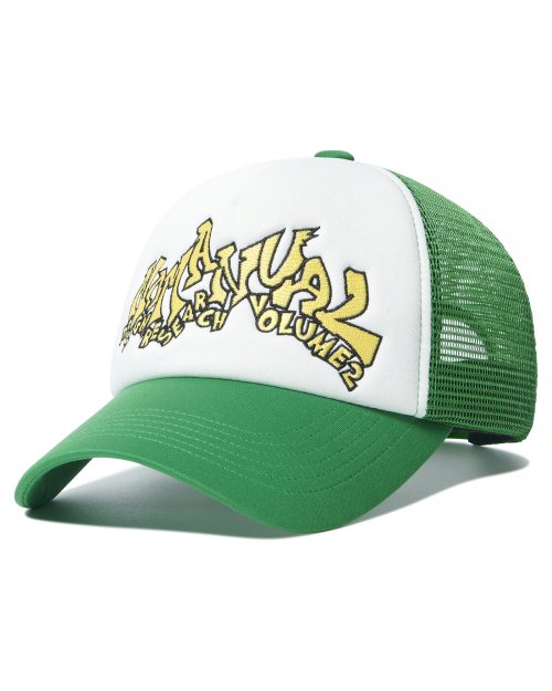 노매뉴얼 V2 TRUCKER CAP - GREEN - 위시버킷