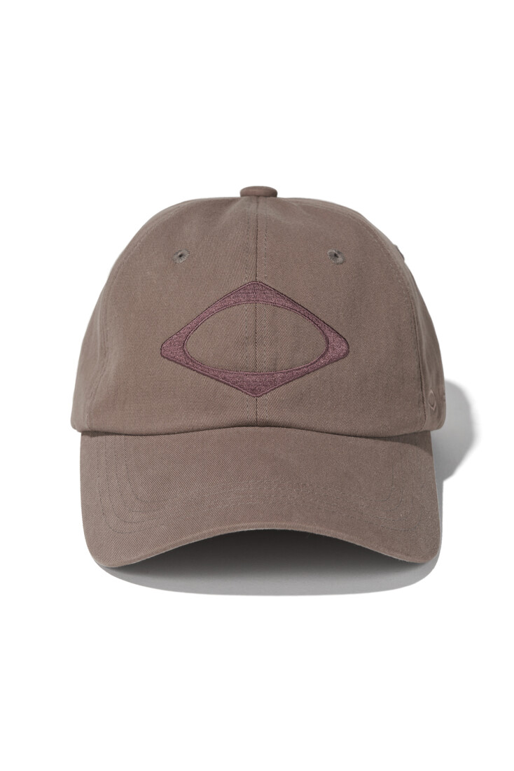 미스치프 RHOMBUS BALL CAP (PINK BROWN) - 위시버킷